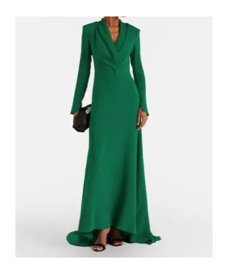 Oscar De La Renta Silk-blend Gown