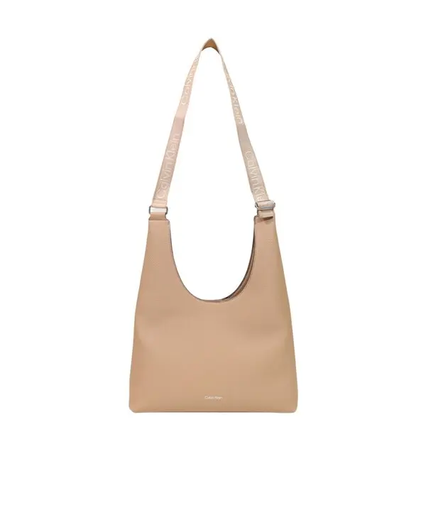 Calvin Klein Large Shoulder Bag With Adjustable Webbing
