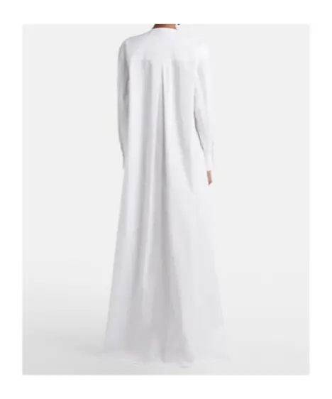 Carolina Herrera Embroidered Cotton-blend Gown