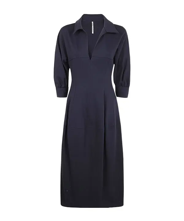 Liviana Conti Lapel Dress