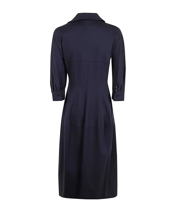 Liviana Conti Lapel Dress