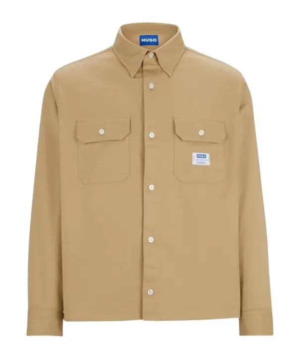 Hugo Boss Long-sleeved Shirt - Nude