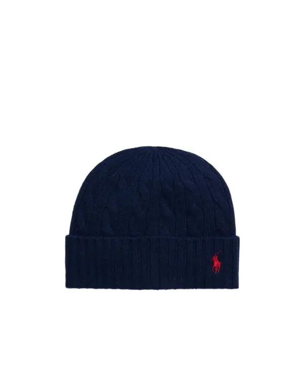 Ralph Lauren Polo Classic Logo Embroidered Beanie