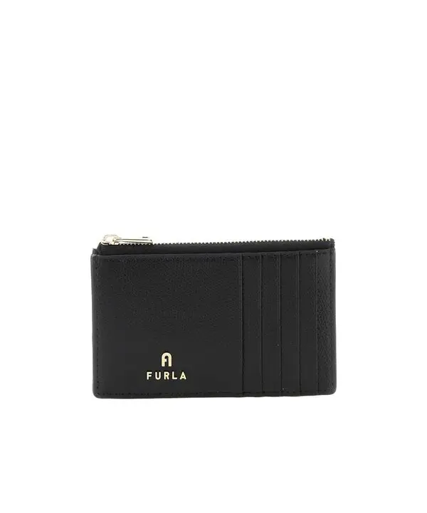 Furla Logo Plaque Zipped Cardholder