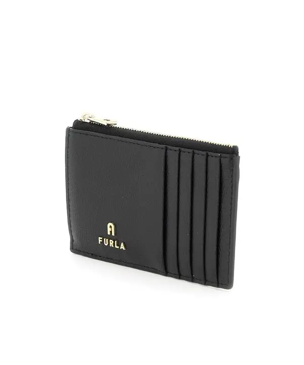 Furla Logo Plaque Zipped Cardholder