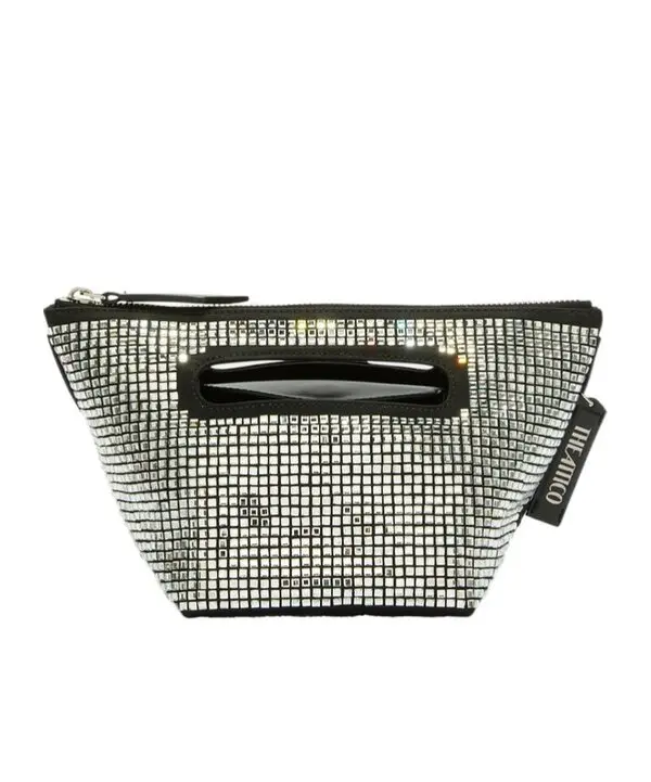 Attico Via Dei Giardini 15 Embellished Tote Bag - Black