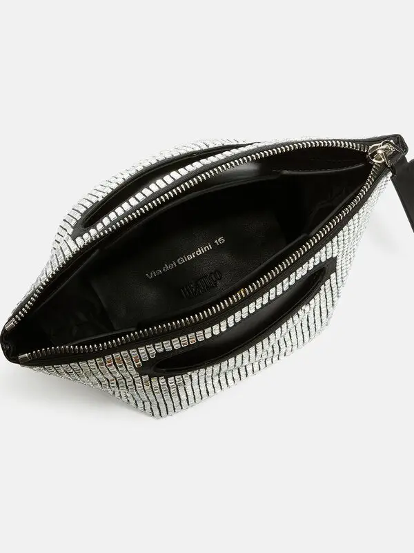 Attico Via Dei Giardini 15 Tote Bag With Crystal Embellishments