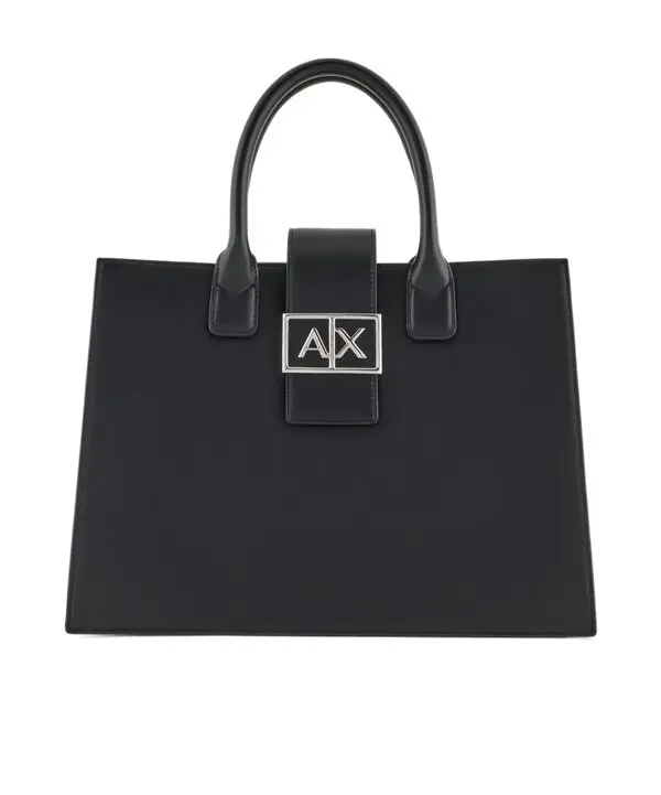 Armani Exchange Logo-plaque Tote Bag