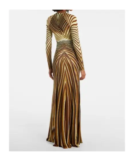 Roberto Cavalli Printed Maxi Dress