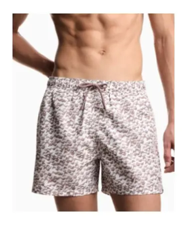 Emporio Armani Swim Shorts With All-over Logo