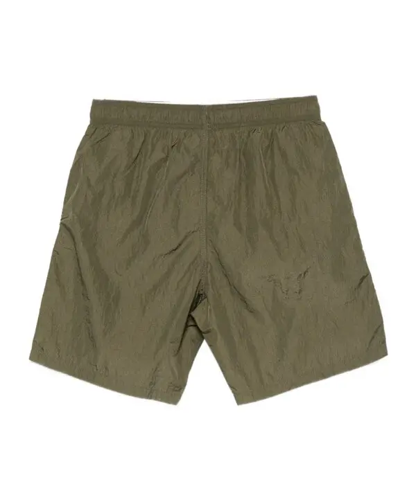 Emporio Armani Elastic Waist Swim Trunks