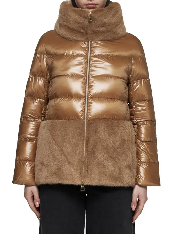 Herno High-neck Quilted Down Jacket