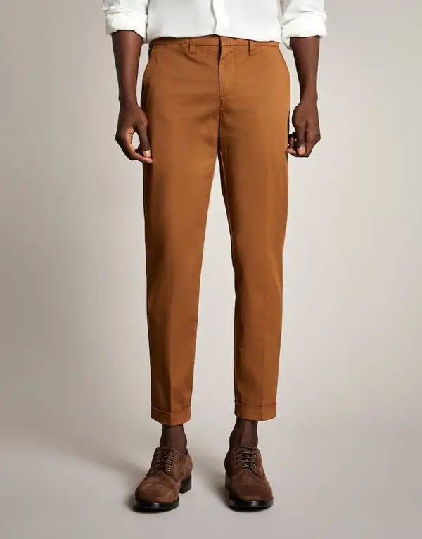 FAY Belt-loop Casual Pants