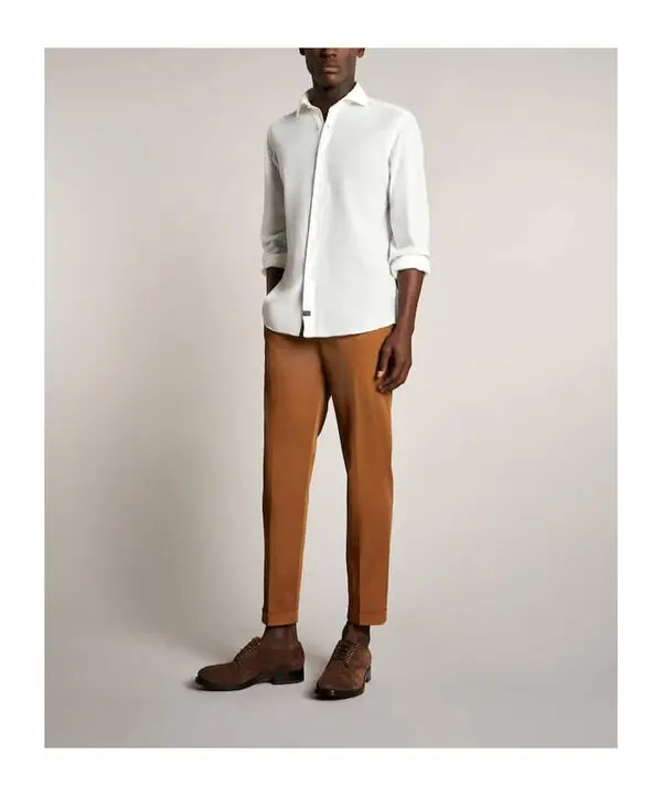 FAY Belt-loop Casual Pants