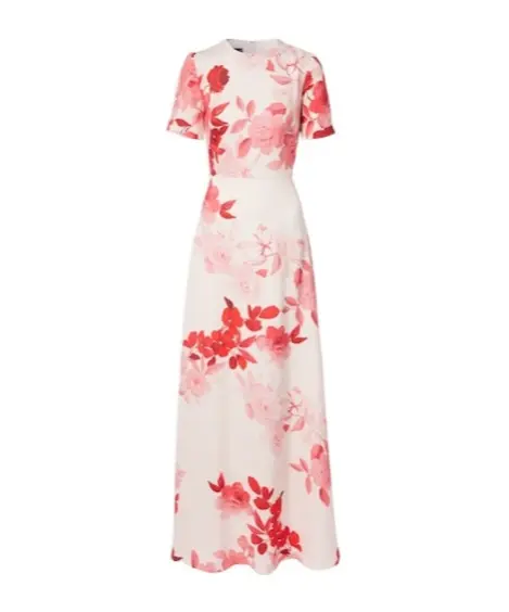 Monique Lhuillier Floral Gown
