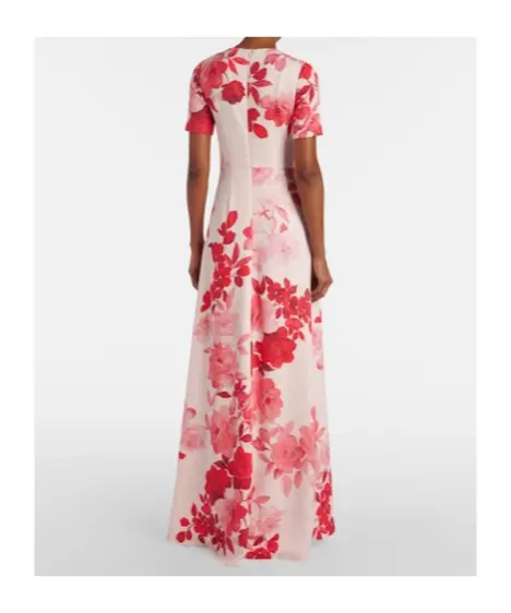 Monique Lhuillier Floral Gown