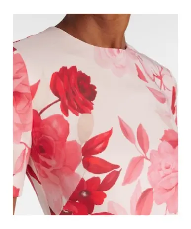 Monique Lhuillier Floral Gown