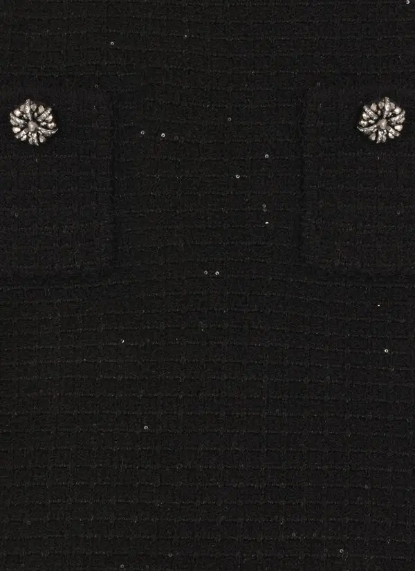 SELF-PORTRAIT Sequined Skirt