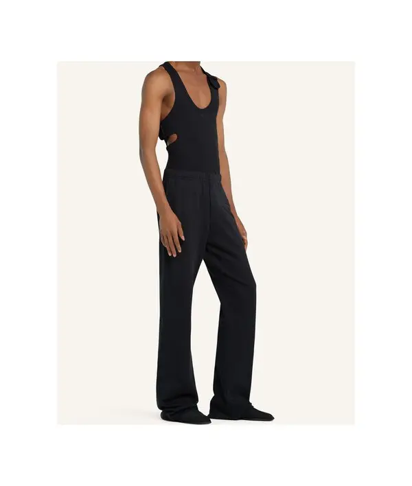 COURREGES Courrèges Elasticated Waist Bootcut Track Pants