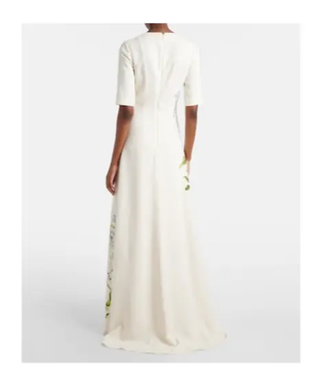 Monique Lhuillier Floral Gown