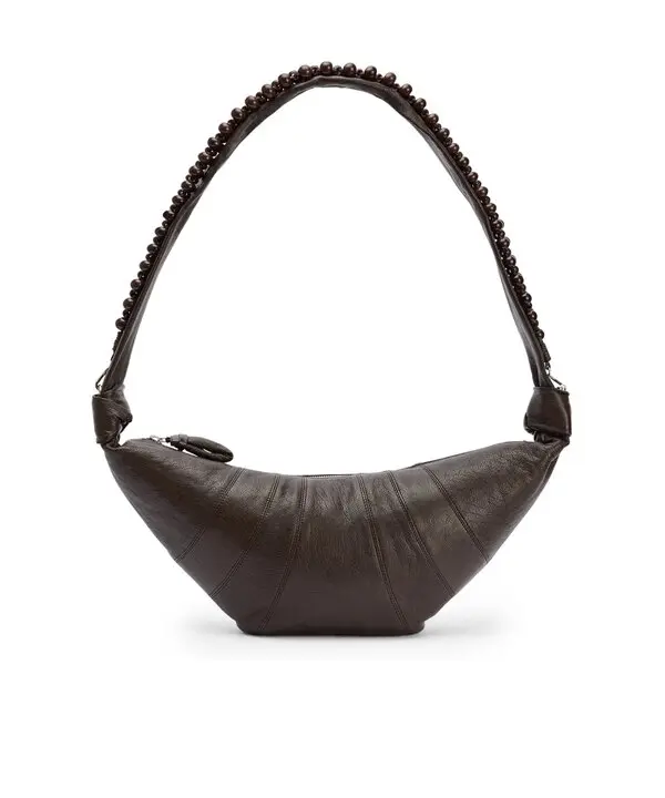 LEMAIRE Pearls Medium Croissant Bag