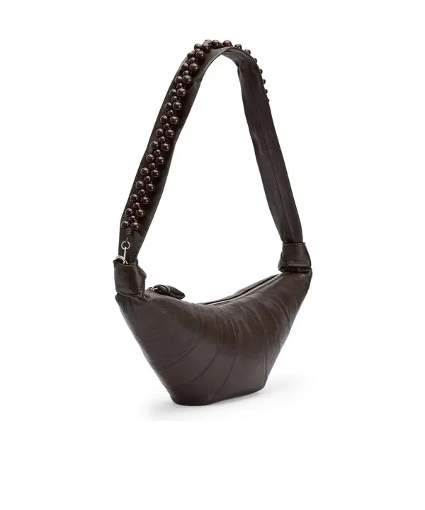 LEMAIRE Pearls Medium Croissant Bag