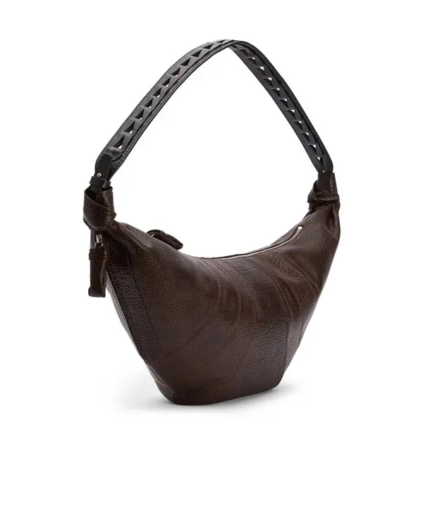 LEMAIRE Woven Chevron Large Croissant Bag