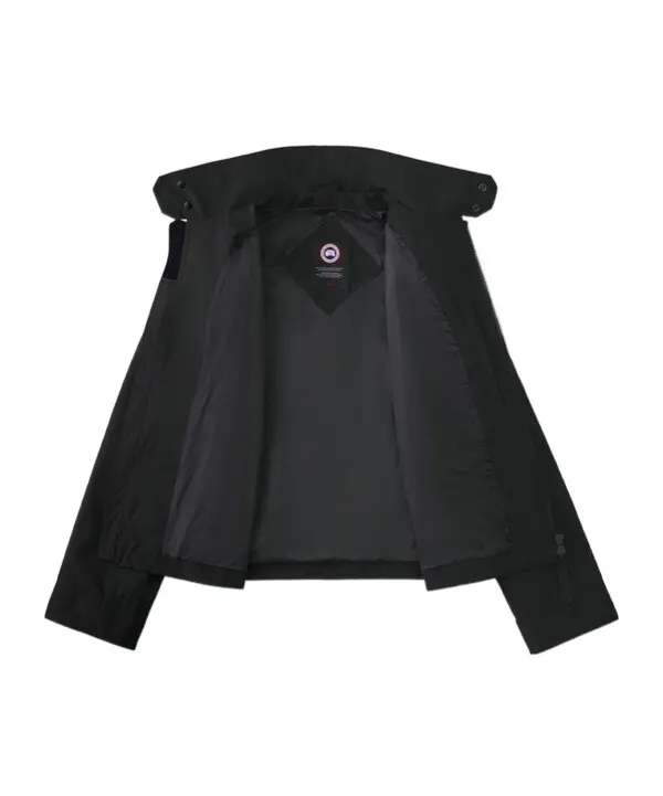 Canada Goose Rosedale Jacket With High Collar And Zip Closure