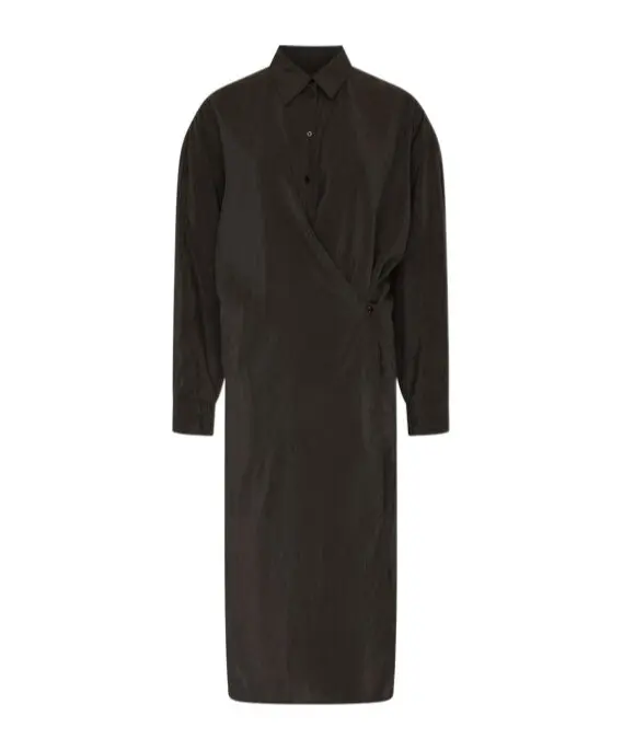 LEMAIRE Twisted Pleated Shirt Skirt