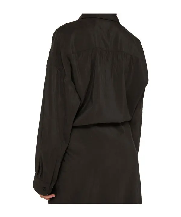 LEMAIRE Twisted Pleated Shirt Skirt