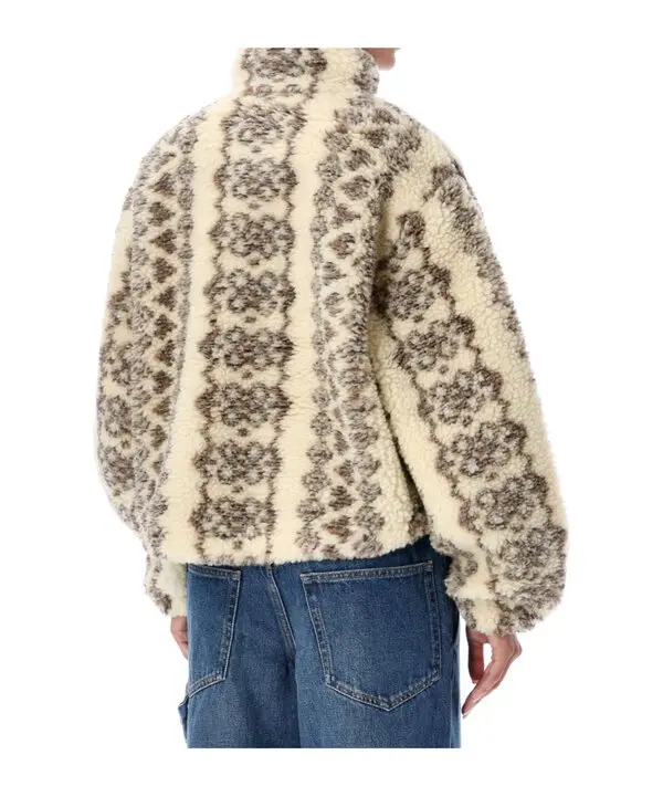 Isabel Marant Étoile Printed Zip-up Bomber Jacket