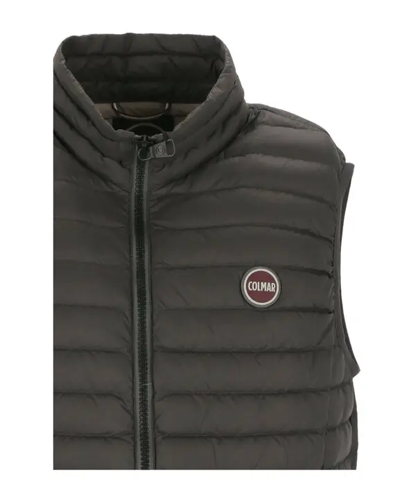 COLMAR Logo-patch Zipped Padded Gilet