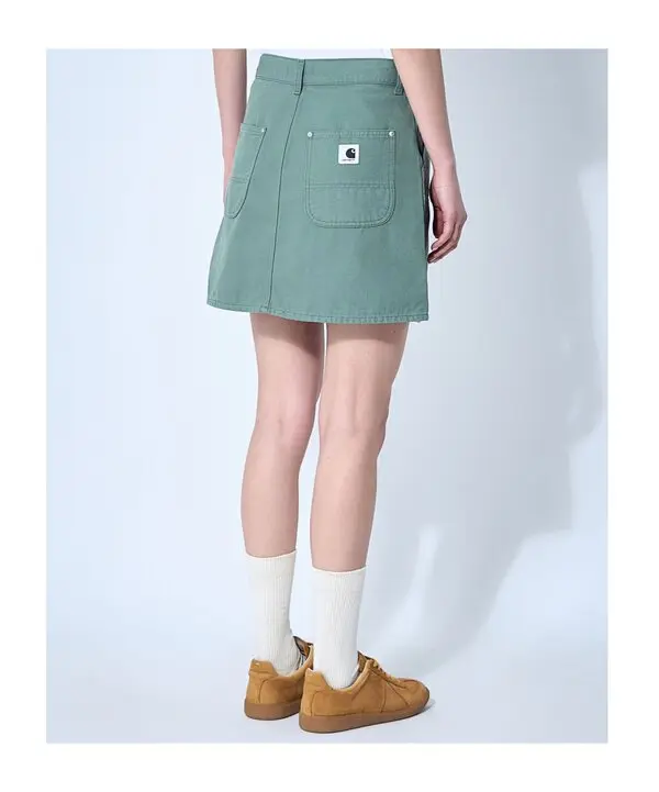 Carhartt Work In Progress Logo Patch Mini Skirt