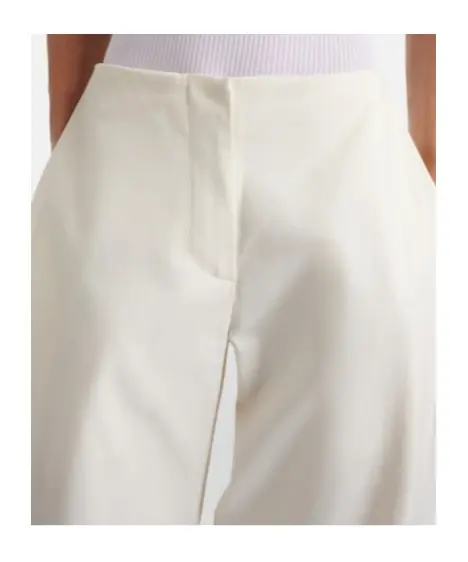 THE ROW Galileo Cotton And Silk Barrel-leg Pants
