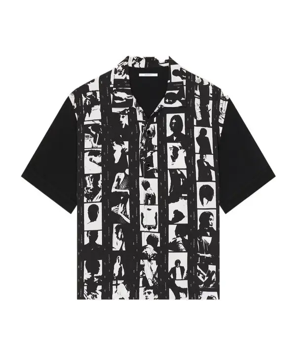 Givenchy Shirt With Photographic Negative Print - Black/white