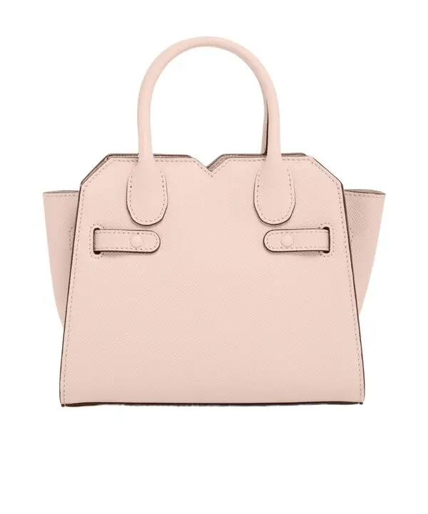 VALEXTRA Double Handle Shoulder Bag