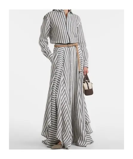 Ralph Lauren Capri Striped Linen Shirt