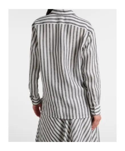 Ralph Lauren Capri Striped Linen Shirt
