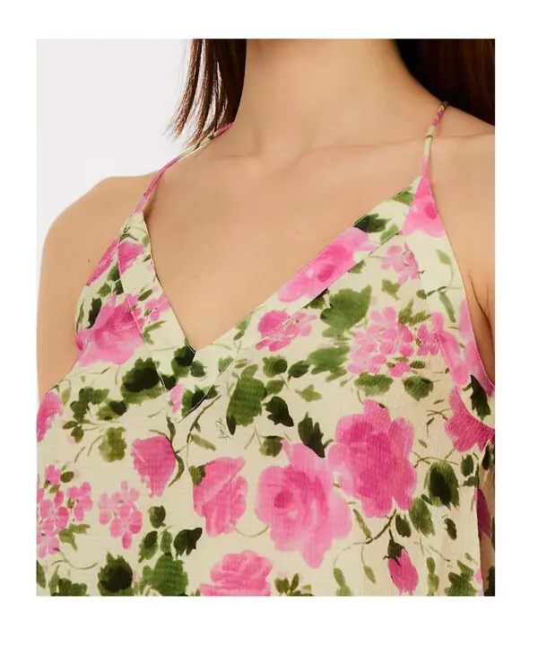 Liu Jo Floral Halter Top