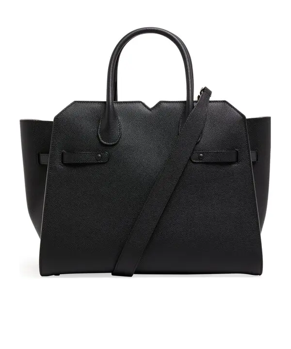 VALEXTRA Double Handle Shoulder Bag