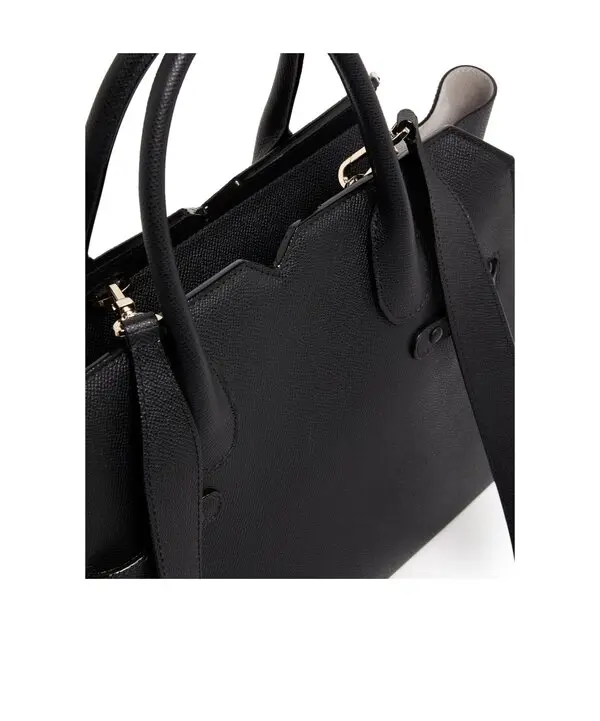 VALEXTRA Double Handle Shoulder Bag