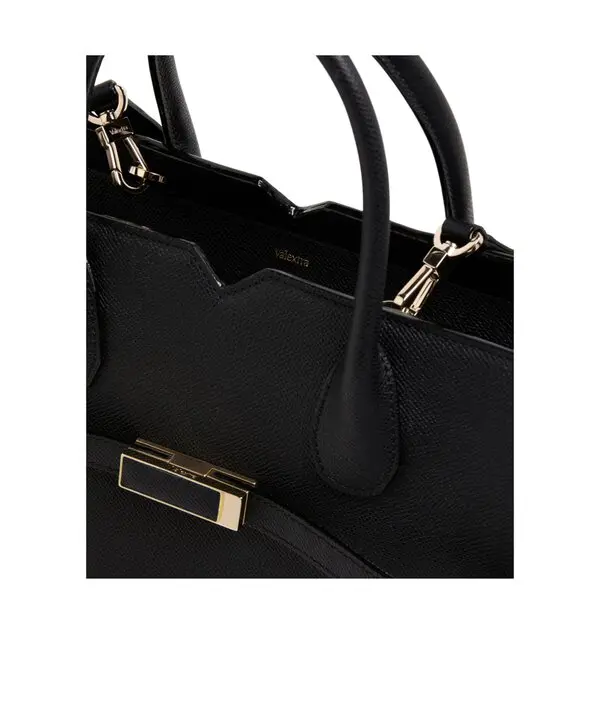 VALEXTRA Double Handle Shoulder Bag