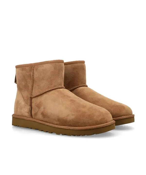 UGG Classic Mini Ankle Boots - Maroon