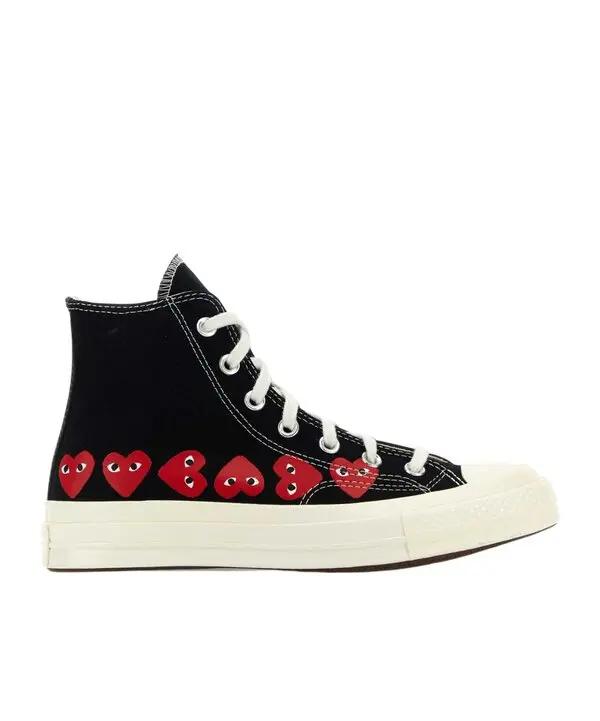 Play Comme Des Garcon Comme Des Garçons Play X Converse Chuck High Top Sneakers