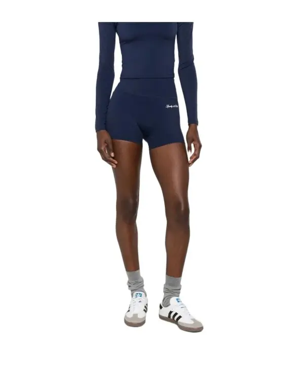 SPORTY  RICH Sporty & Rich High-waisted Fitted Shorts