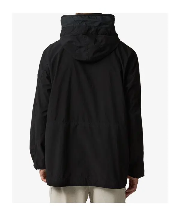 Stone Island Logo Patch Hooded Jacket
