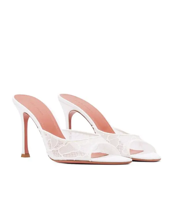 Amina Muaddi Open-toe High-heeled Sandals