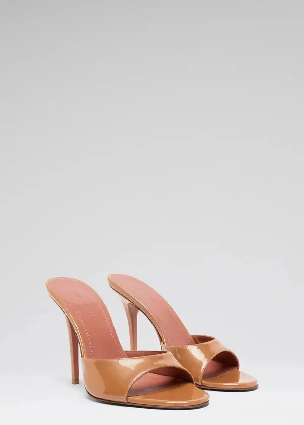 Amina Muaddi Open-toe High-heeled Sandals