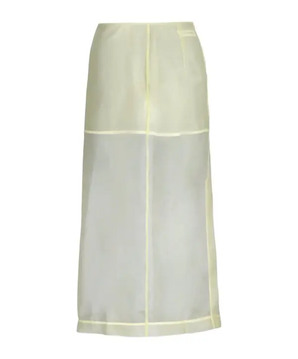 THE FRANKIE SHOP Peri Sheer Midi Skirt