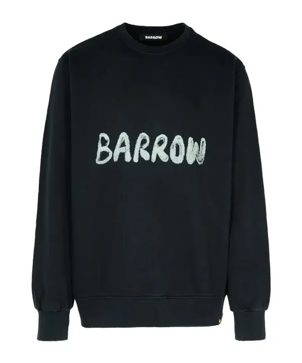 BARROW Logo Printed Crewneck Sweatshirt